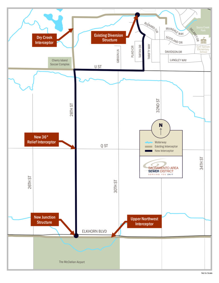Upper Dry Creek Interceptor Relief Project - Sacramento Area Sewer District